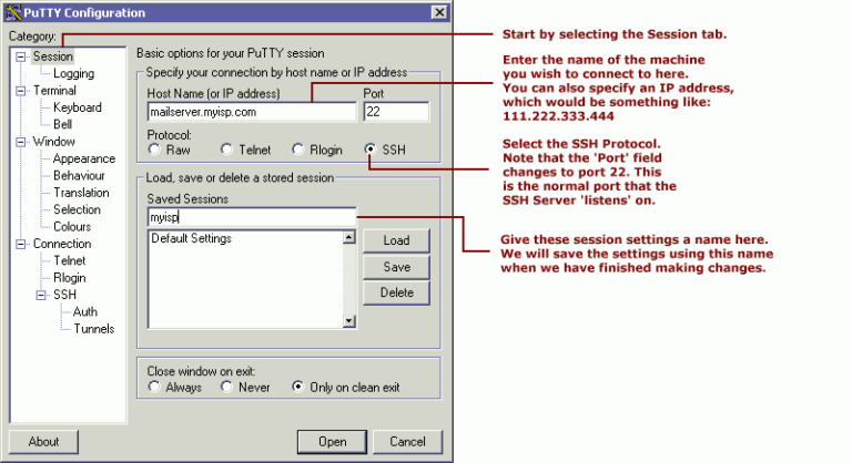 Configuring PuTTY - A Step-by-step Guide