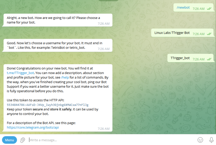 How To Using Telegram Bot To Send A Message With Python?